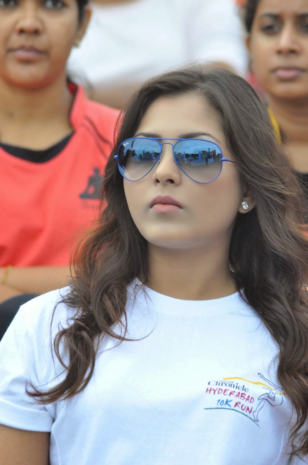 Madhu Shalini Latest Photo Gallery in Jeans at Hyderabad 10K Run | HQ ...