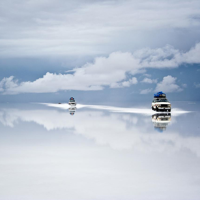 Banco de Imágenes Gratis: Desierto de Sal en Uyuni, Bolivia.
