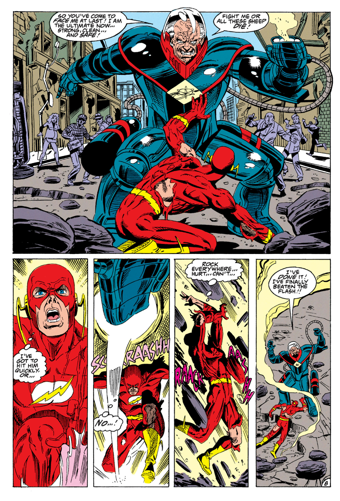 Weird Science DC Comics: Throwback Thursday: The Flash 50th Anniversary ...