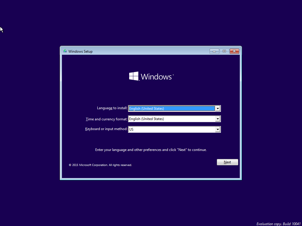 Windows 10 Pro Preview Build 10041 x86 ( 32Bit ) ~ Olivia Blog