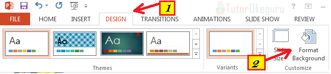 Power Point - 60 detik Cara Mengubah Background Slide Terlihat Menarik ...
