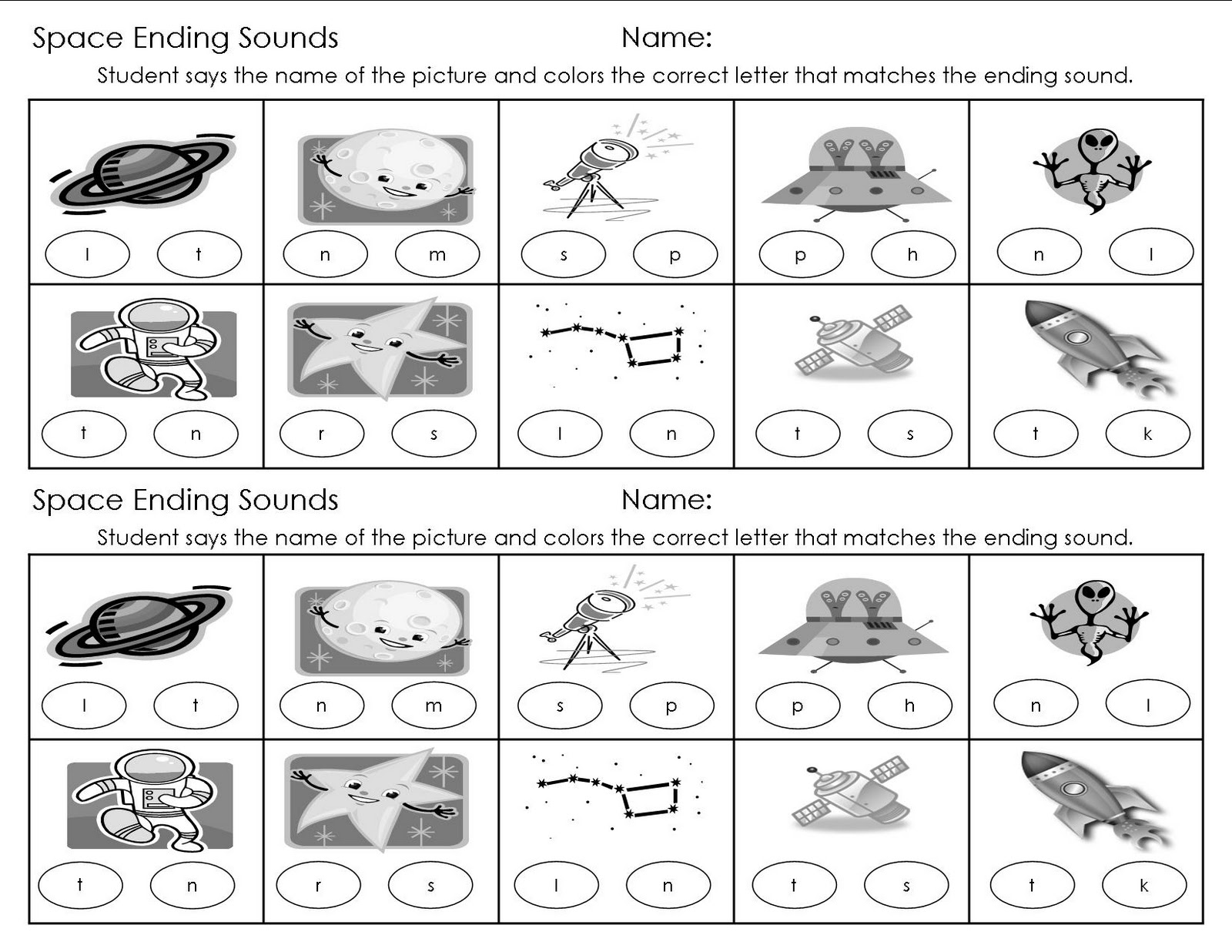 Mrs. Shelton's Kindergarten: Preparing for SPACE Week!