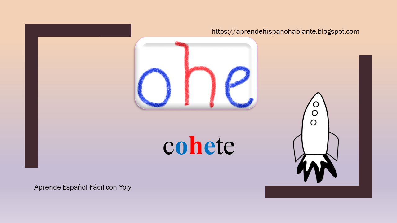 APRENDE ESPAÑOL FÁCIL: La letra hache "h" intermedia