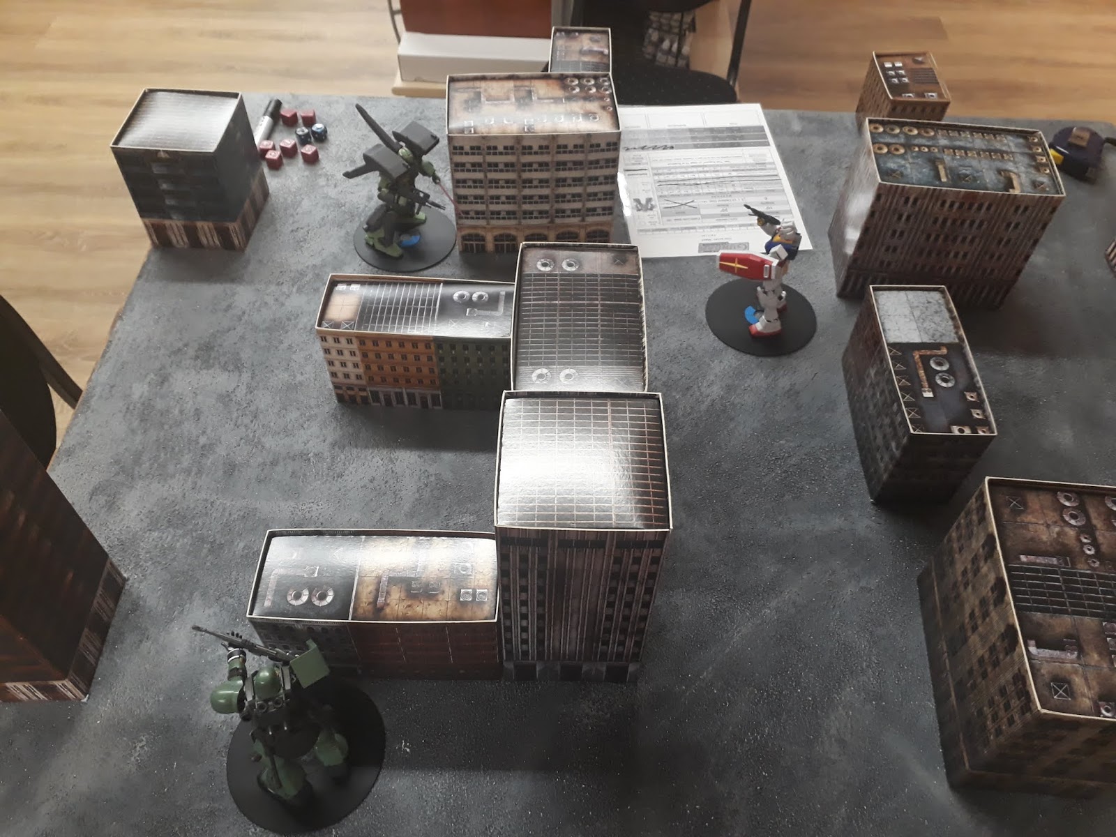 Marqod's gaming blog: Mobile Suit Skirmish Battle Report: A Strange ...