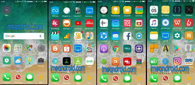 Cara mengubah tampilan android jadi ios