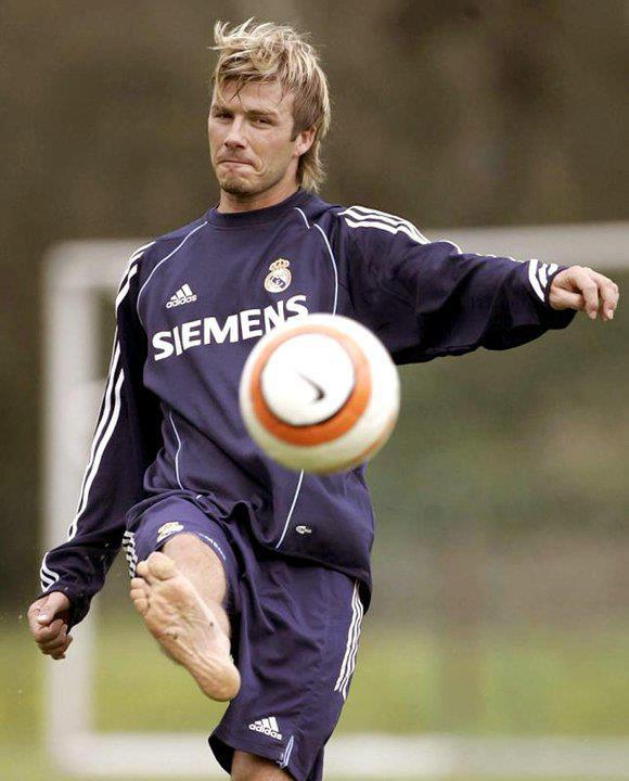 David Beckham ~ Feet Always