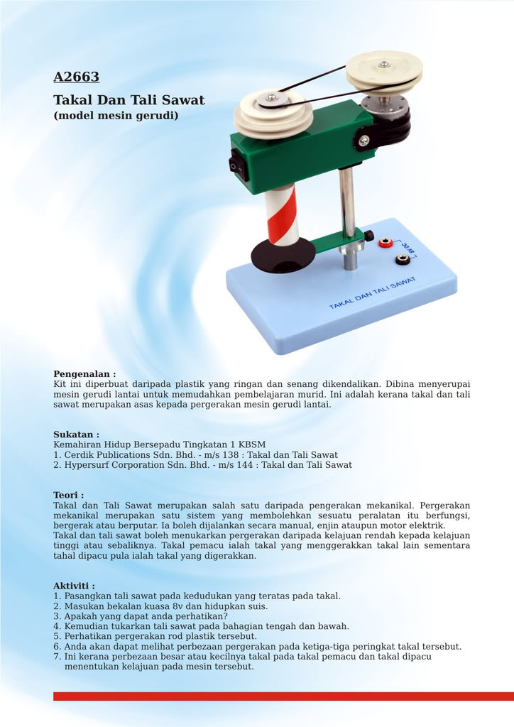 MD SUPPORT MARKETING: TAKAL DAN TALI SAWAT