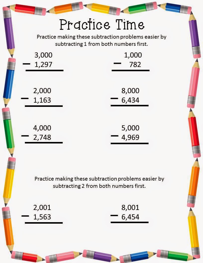 Nutty About Numbers: Making the Hardest Subtraction Problem Easy ...