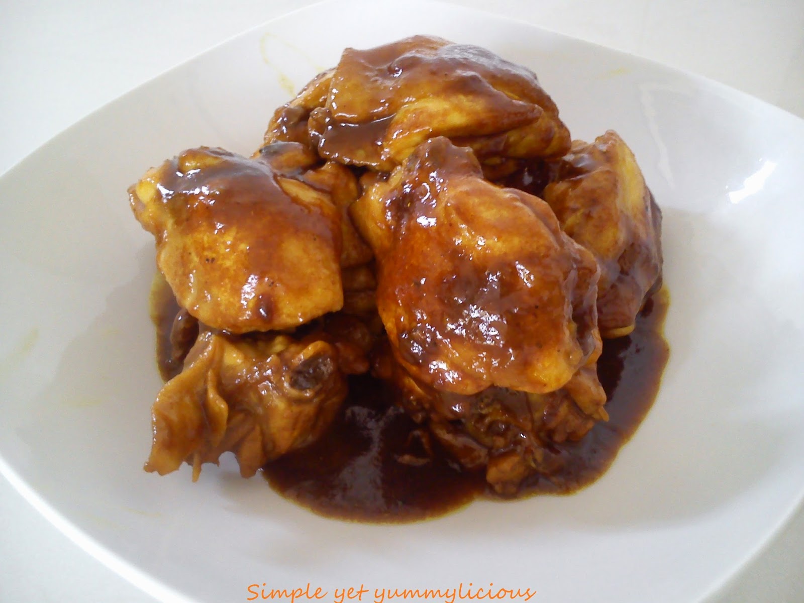 Simple yet yummylicious!: Curried tamarind chicken