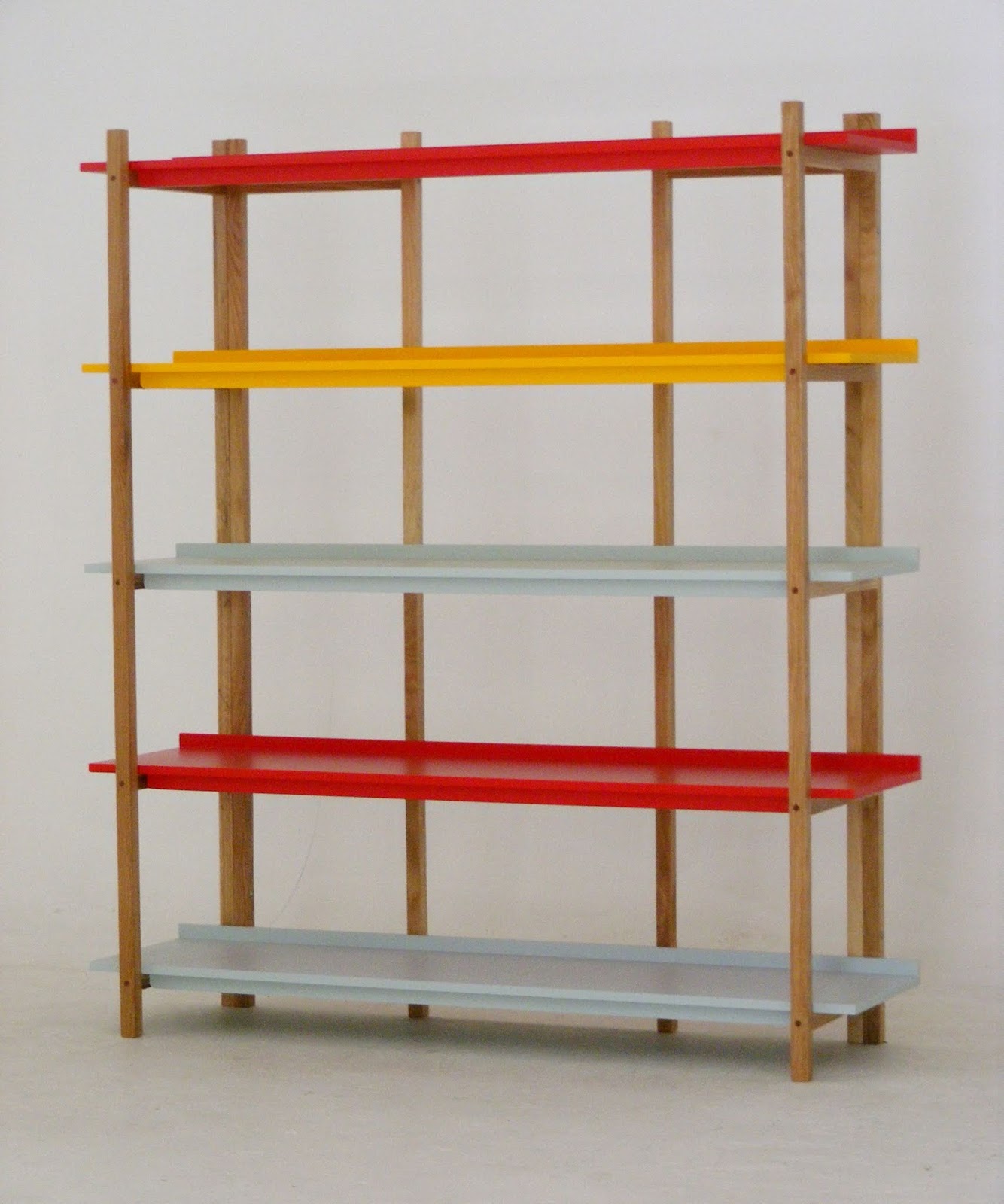 VAMP FURNITURE: A multi-coloured shelf made by Vamp_30 November 2018