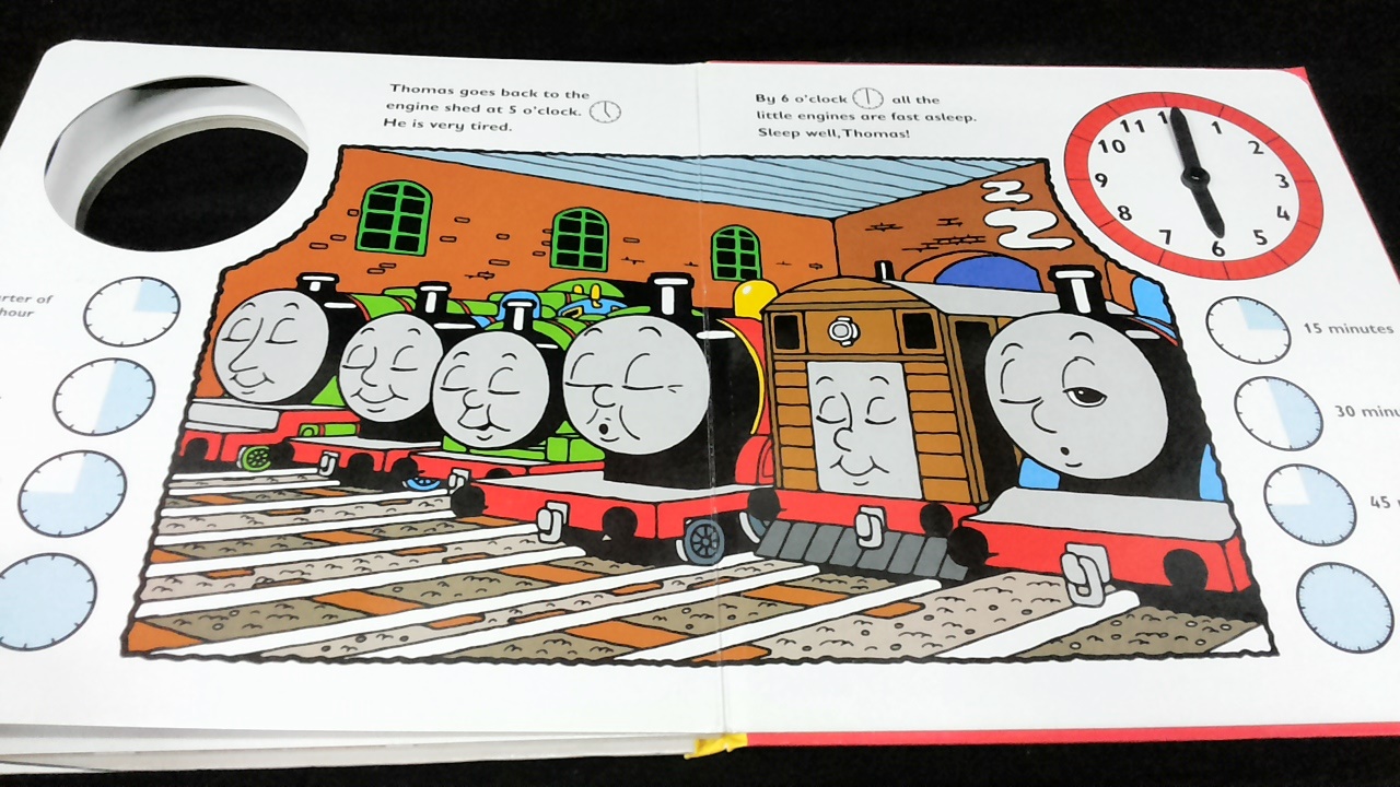 Kid Books Blog: 139.What's the time Thomas?