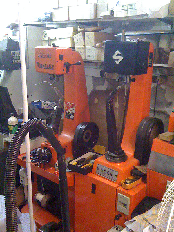 cordonnerie maroquinerie bagagerie sellerie: Les différentes machines à ...