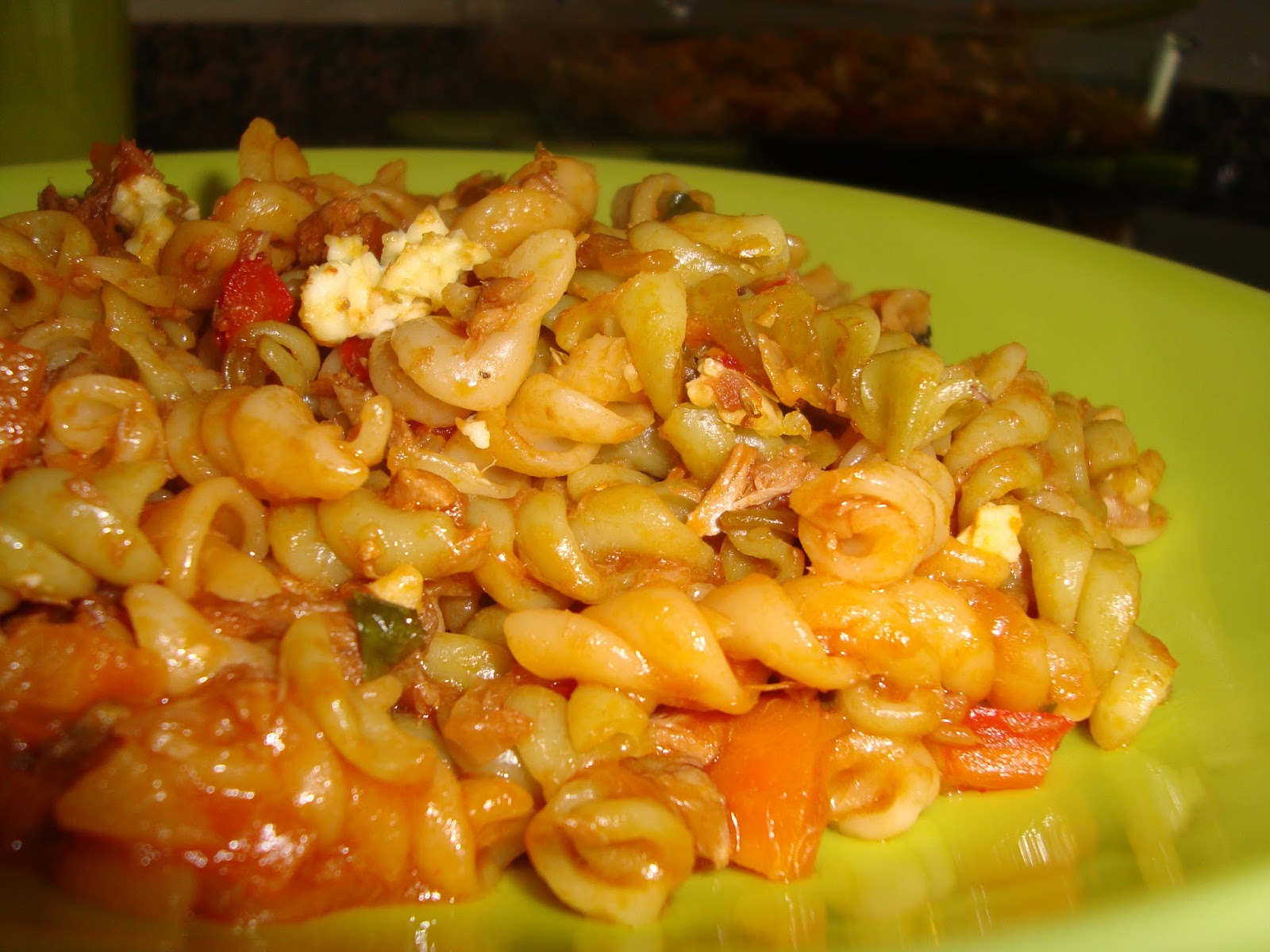 Receitas de Portugal: Massa com Atum e Legumes - Um excelente prato de ...