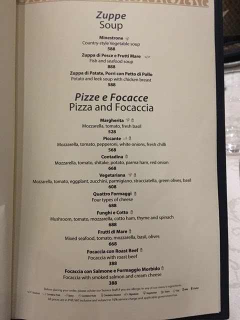 ERICJAZ FOODIES: LA PIAZZA RISTORANTE ITALIANO (OKADA HOTEL)