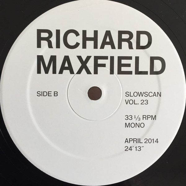 偏愛的収集記－暢気・気儘な箱々: 音楽 ： Richard Maxfield ‎– Richard Maxfield