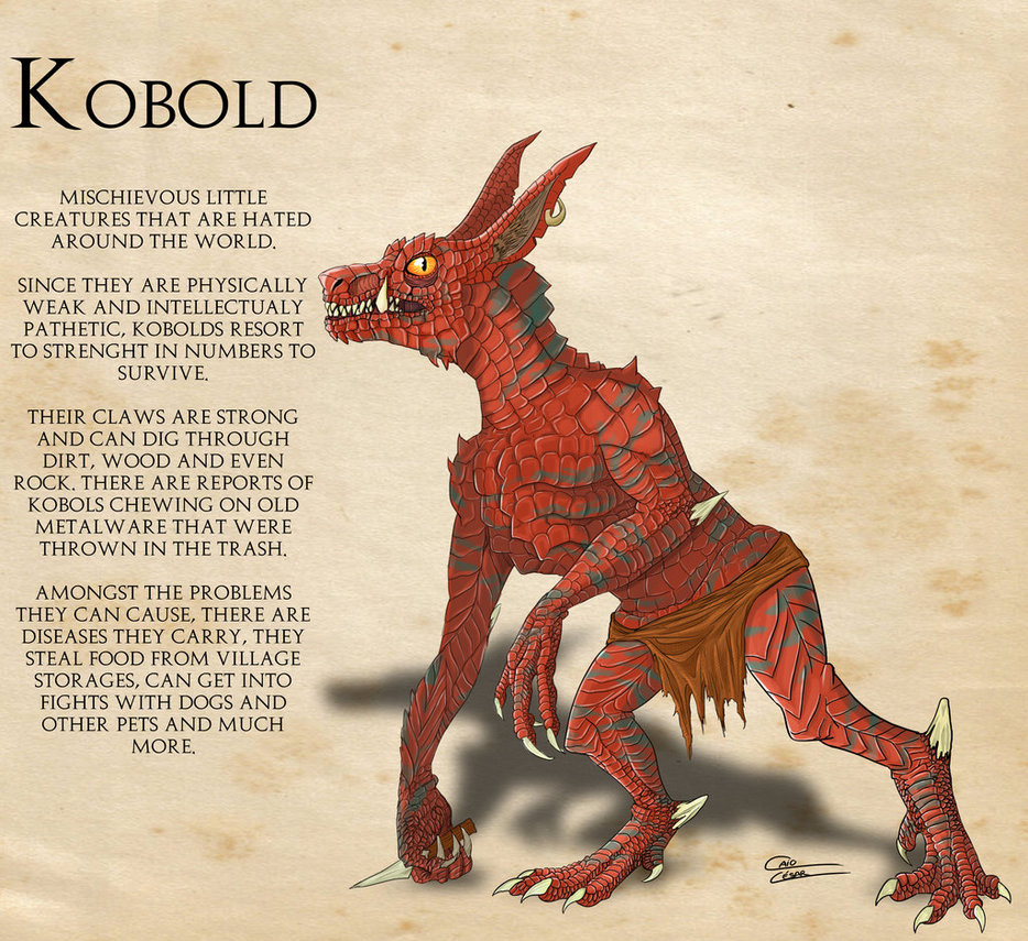 Planar Adventures for Dummies: The diversity of kobolds