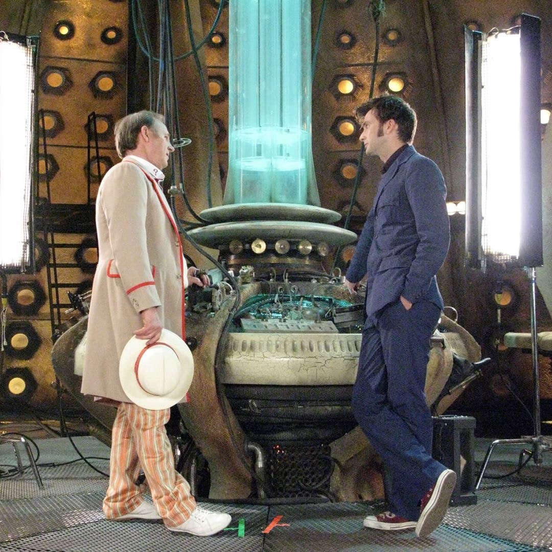 PHOTOS: David Tennant Behind The Scenes Of Doctor Who