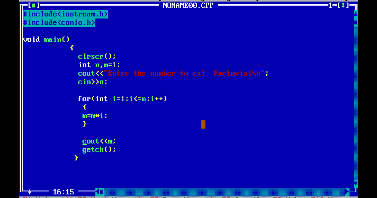 KR Code Corner: How to find factorial of a number in c++