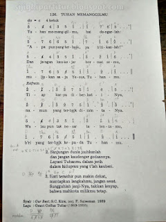 NKB 126. Tuhan Memanggilmu Chord