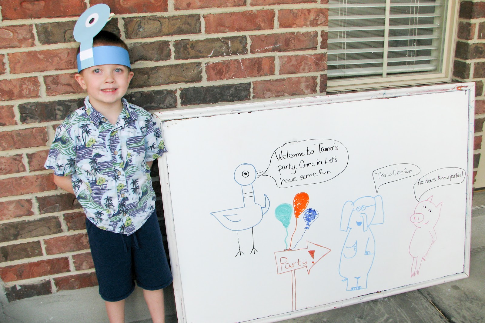 Mommy's Little Helper: Mo Willems Birthday Party