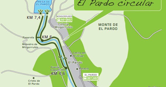 Nuevas rutas verdes El Pardo Circular, El Pardo-Principe Pío y Pitis-El ...