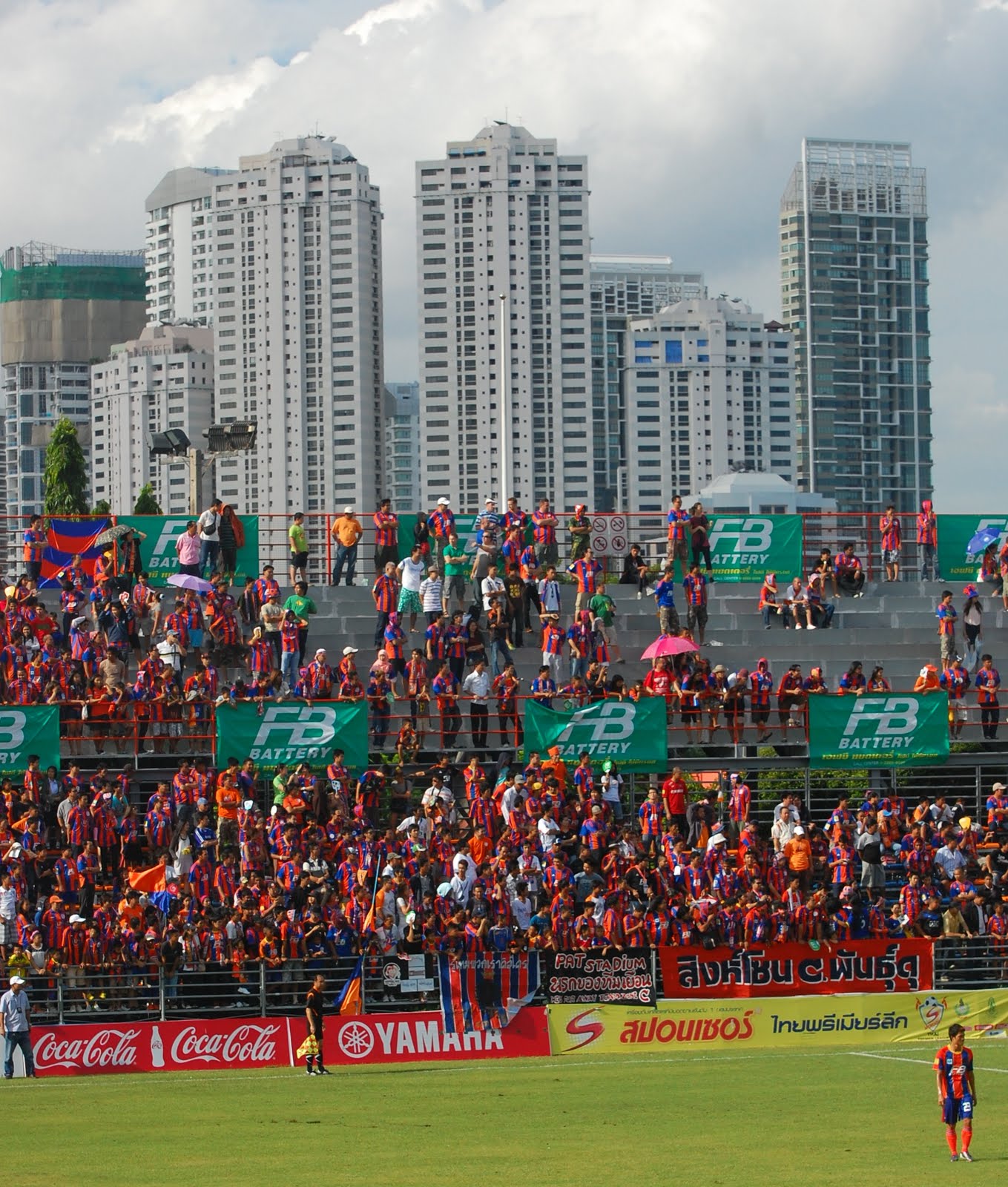 Asian Football Pictures: Colour On PAT Stadium Terraces