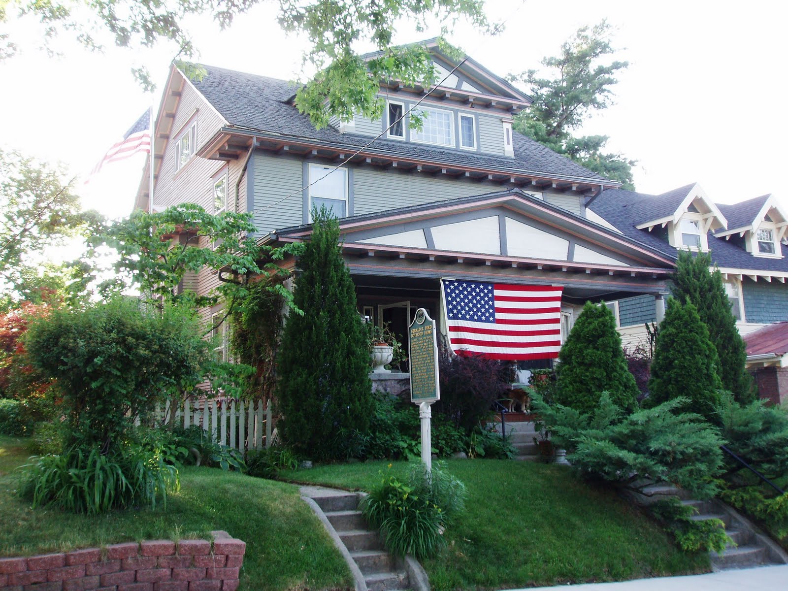 History and Culture by Bicycle: Gerald R. Ford Boyhood Home