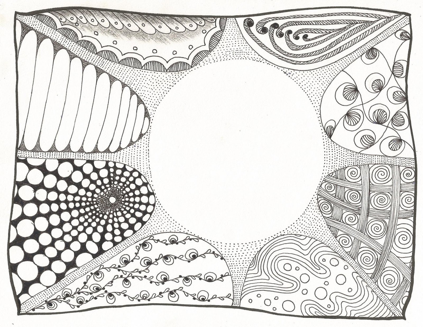 Journey Through Zentangle Art: Gallery