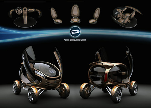 The Egg Shaped Car Concept from Citroen EGGO ~ Technology Village