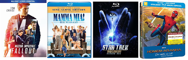 DVDs & Blu-Ray | Confira os lançamentos Sony, Paramount e Universal em ...