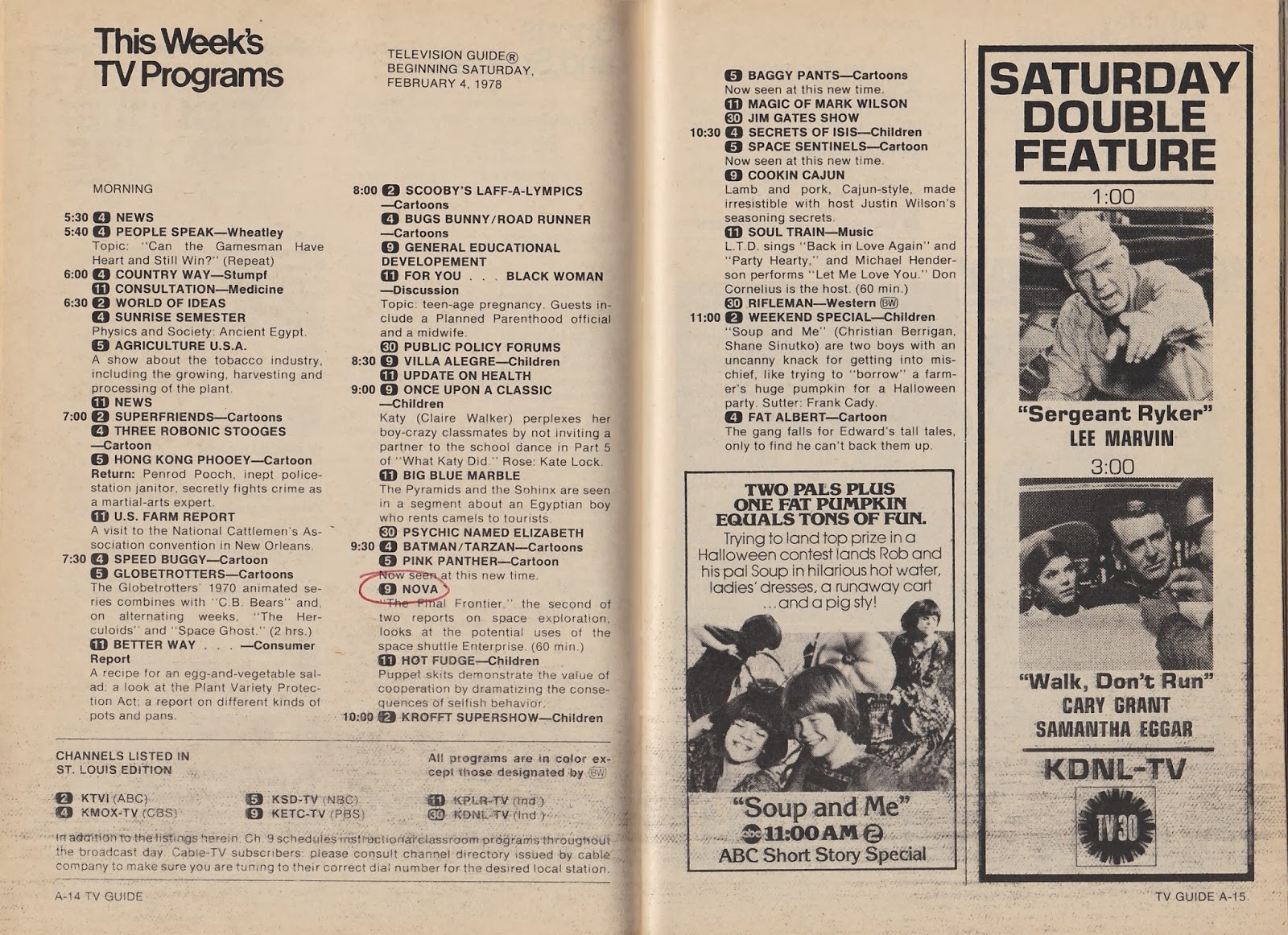 Garage Sale Finds: What was on TV February 2nd through 10th, 1978