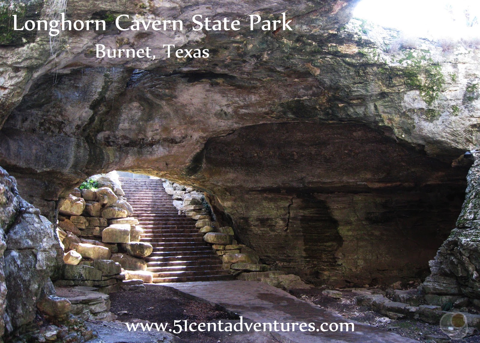 51 Cent Adventures: Longhorn Cavern State Park - Burnet, Texas