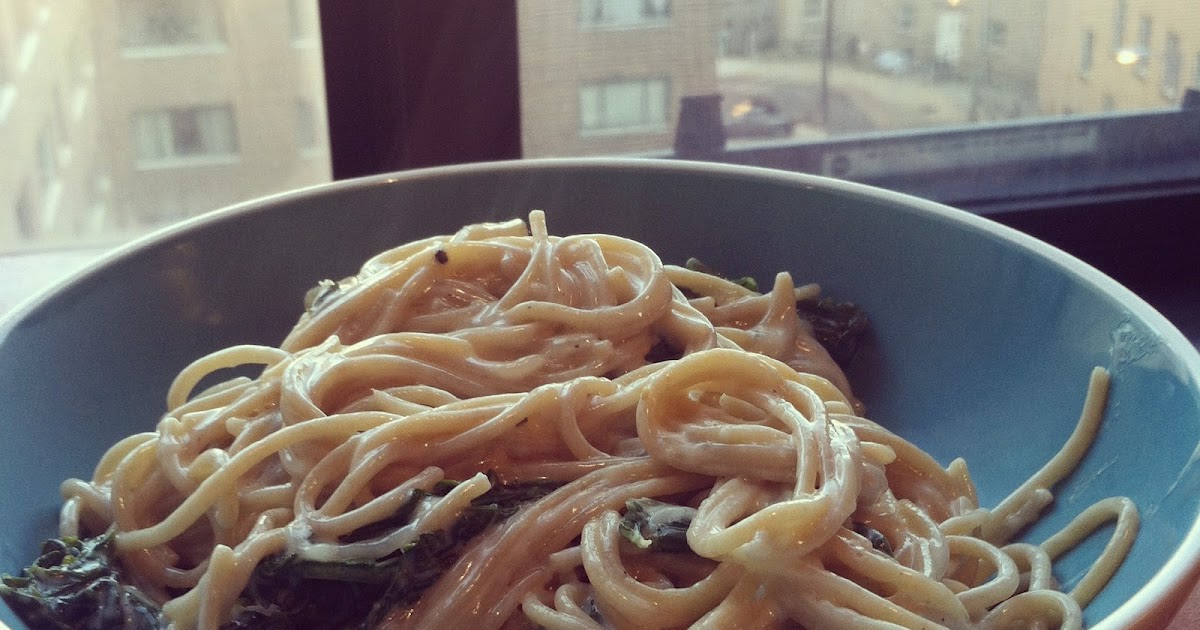 The Kitchen Holiday: Pasta Alfredo with Kale