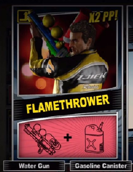 Pro-Gamers Gathering: Dead Rising 2 Combo Weapons list 2
