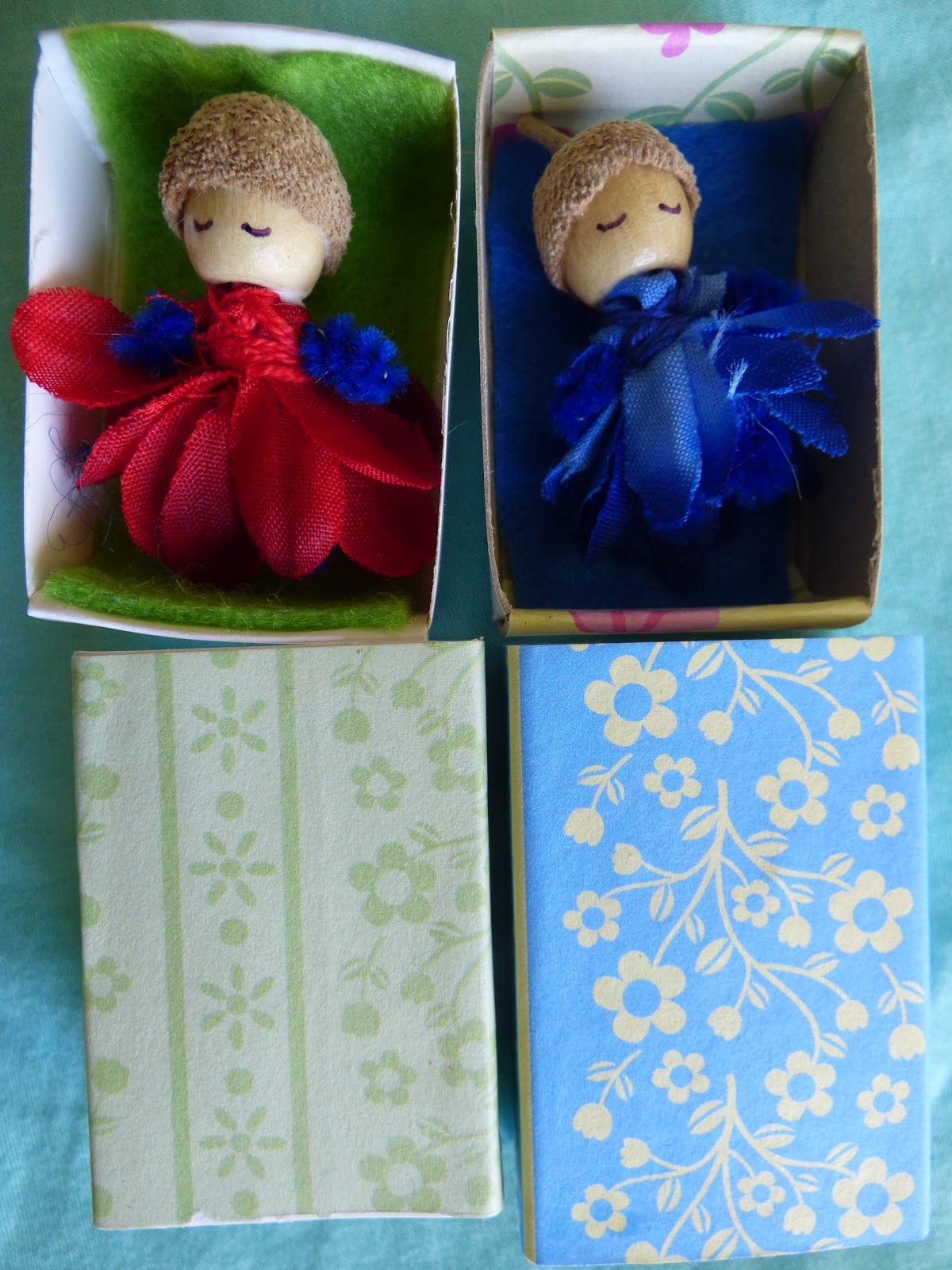 Needlefelted Fairytales: Matchbox Babies