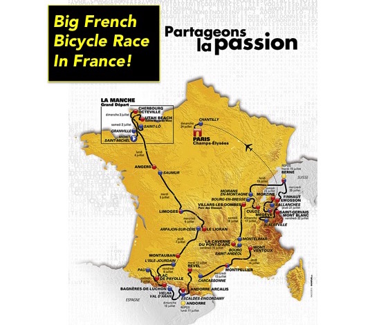 The Retrogrouch: There's a Big Bicycle Race Going On in France