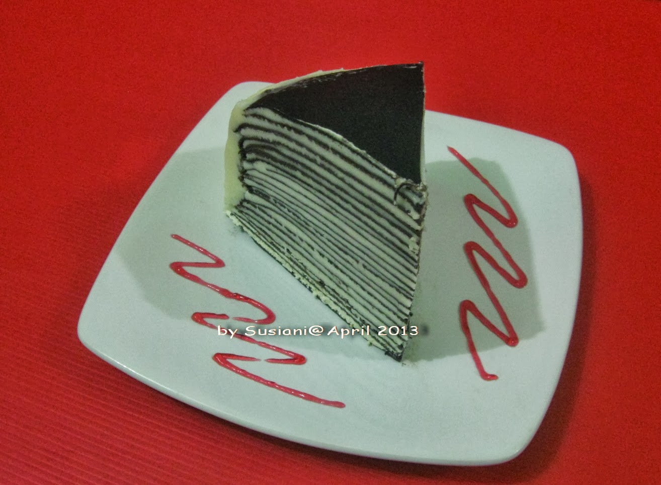 Susi Cakery: Japanese Black Layer Cake, April 2013