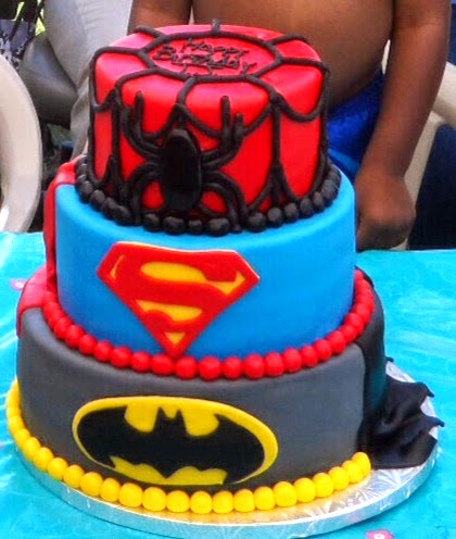 Dc Comics Cake