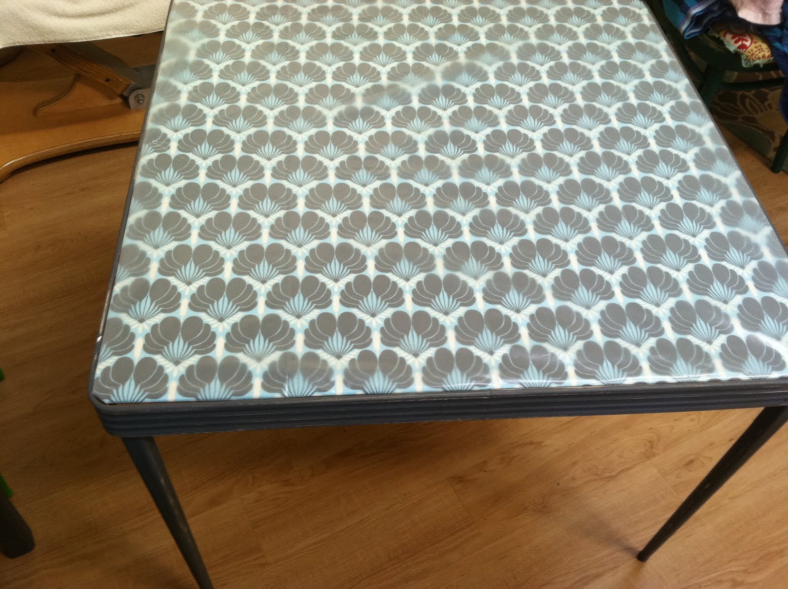 Karin Grow: Before and After--Ugly Card Table