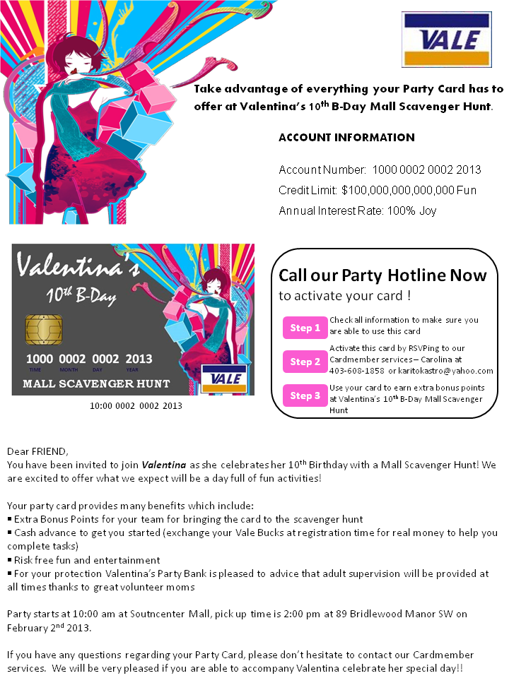 Utopia Party Decor: Cards and Invitations