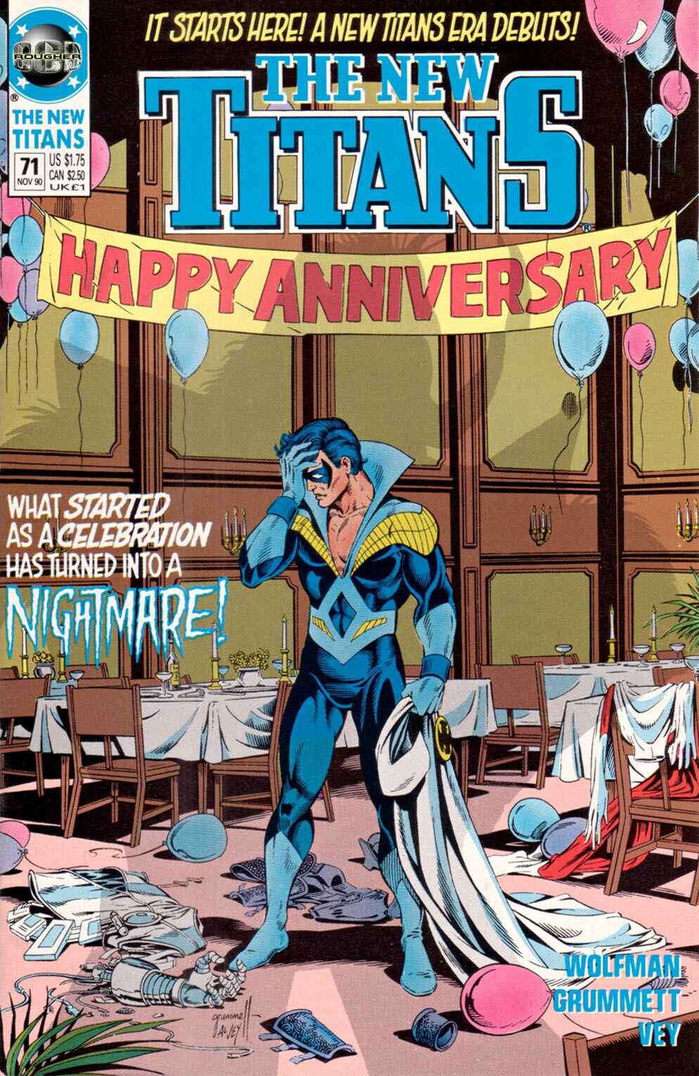 Read online The New Titans (1988) comic - Issue #71