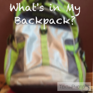 What's in My Backpack?