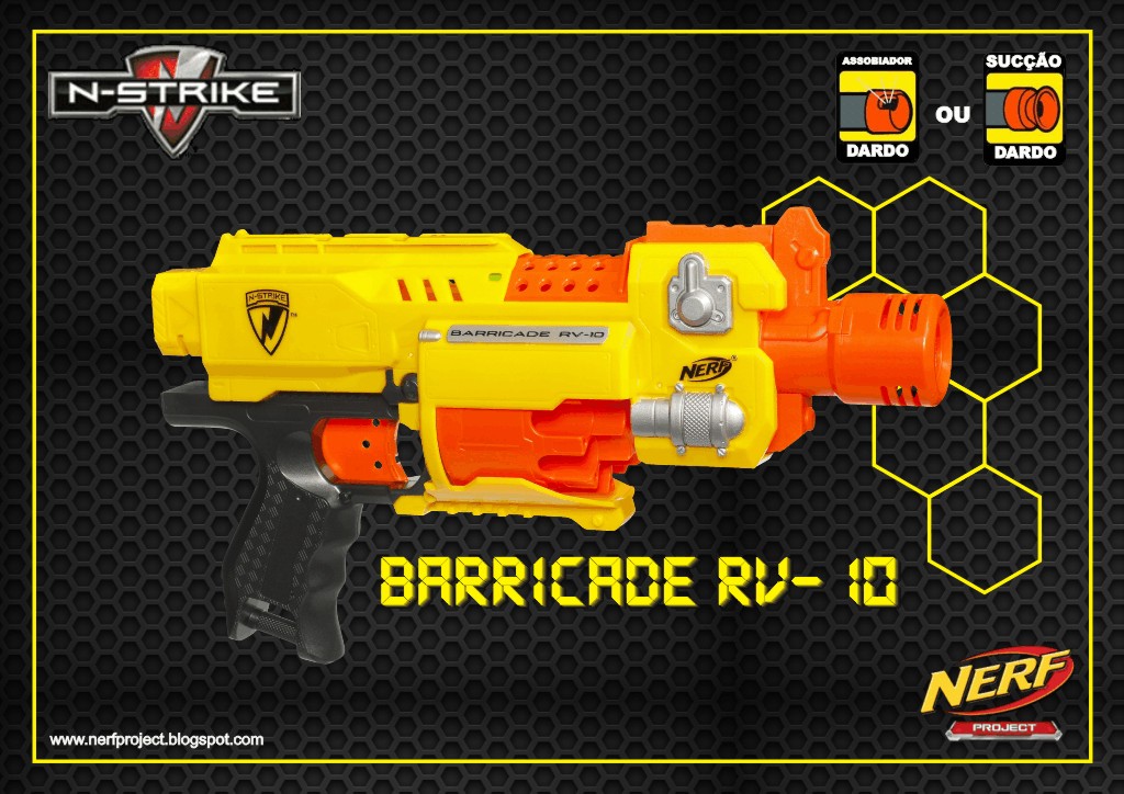 N-STRIKE BARRICADE RV-10 ~ Nerf Project