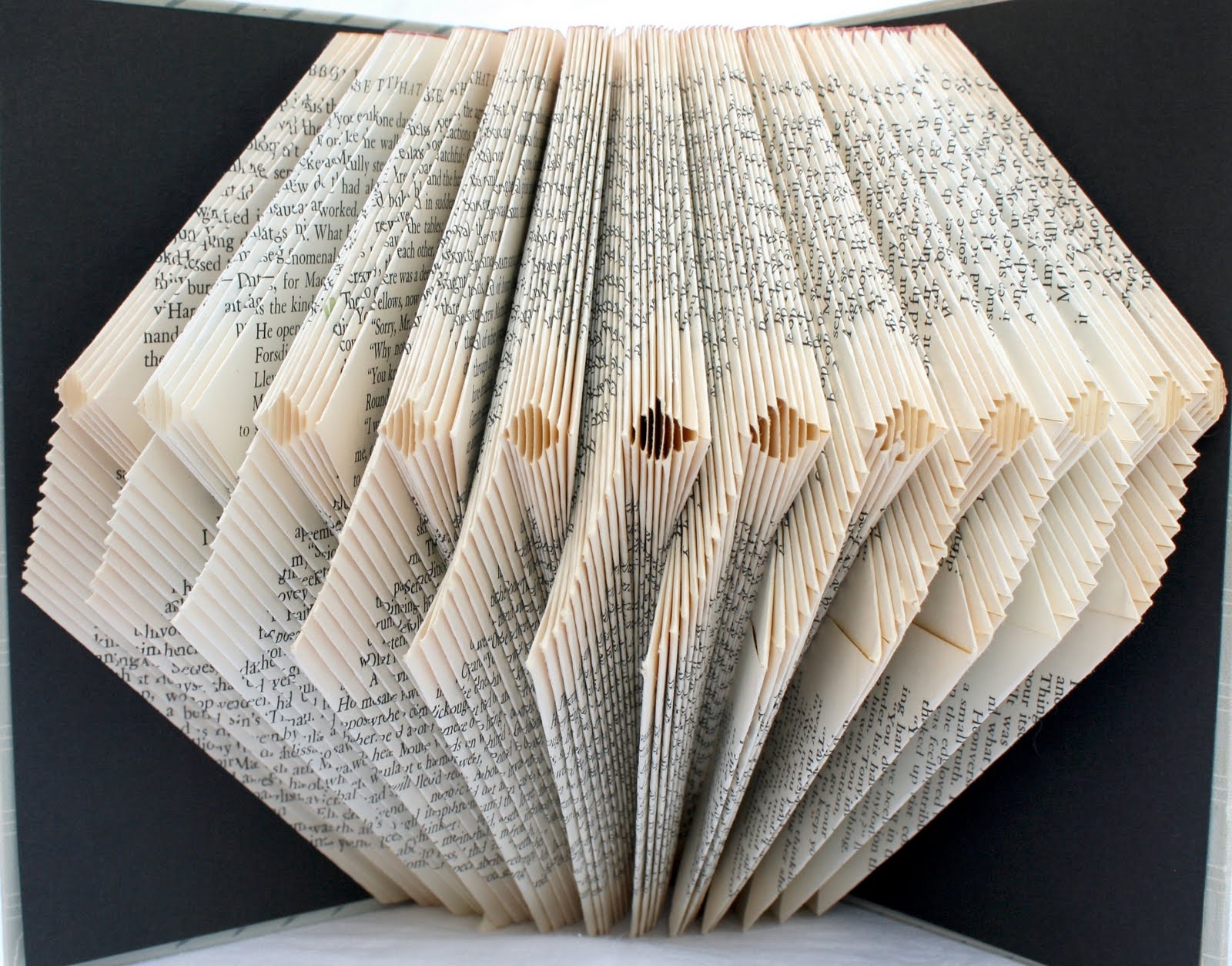 Flower Garden folded book