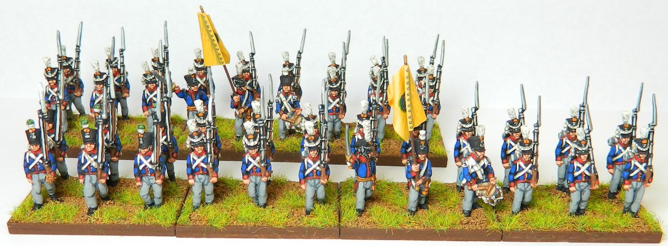 MacPhee's Miniature Men: Giant Commission -- Duchy of Nassau Infantry