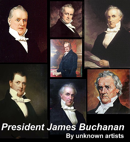 Art Now and Then: James Buchanan Portraits