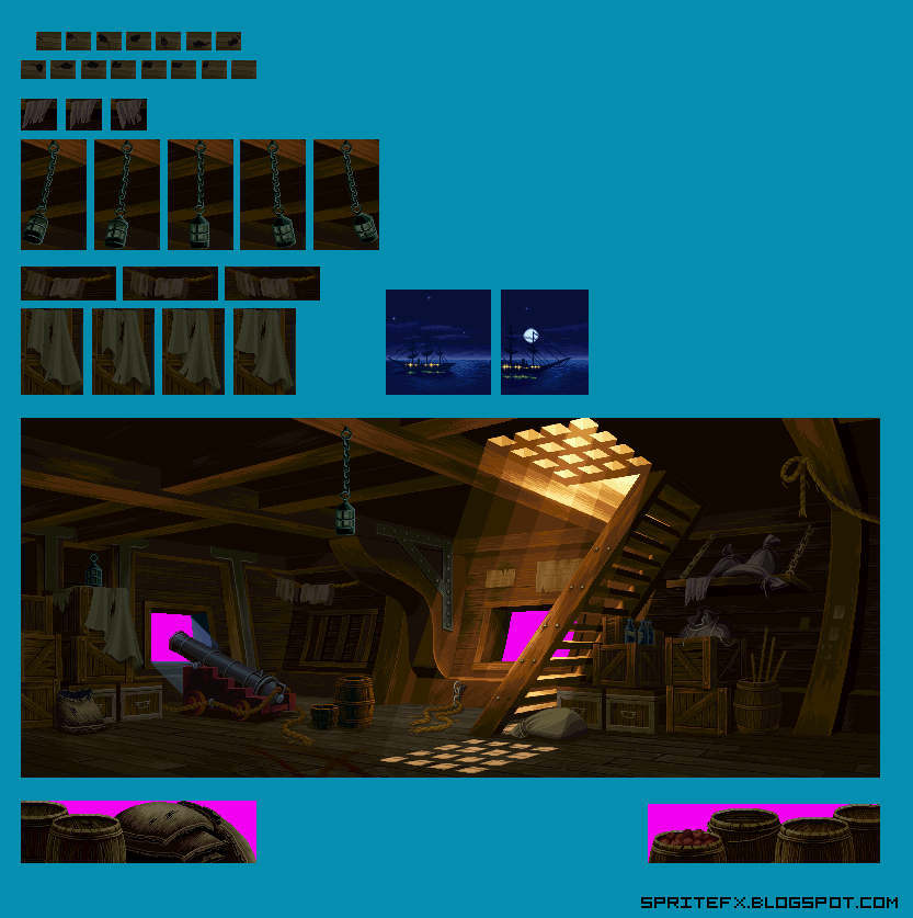 Sprite Fx: Sprite Background Wood