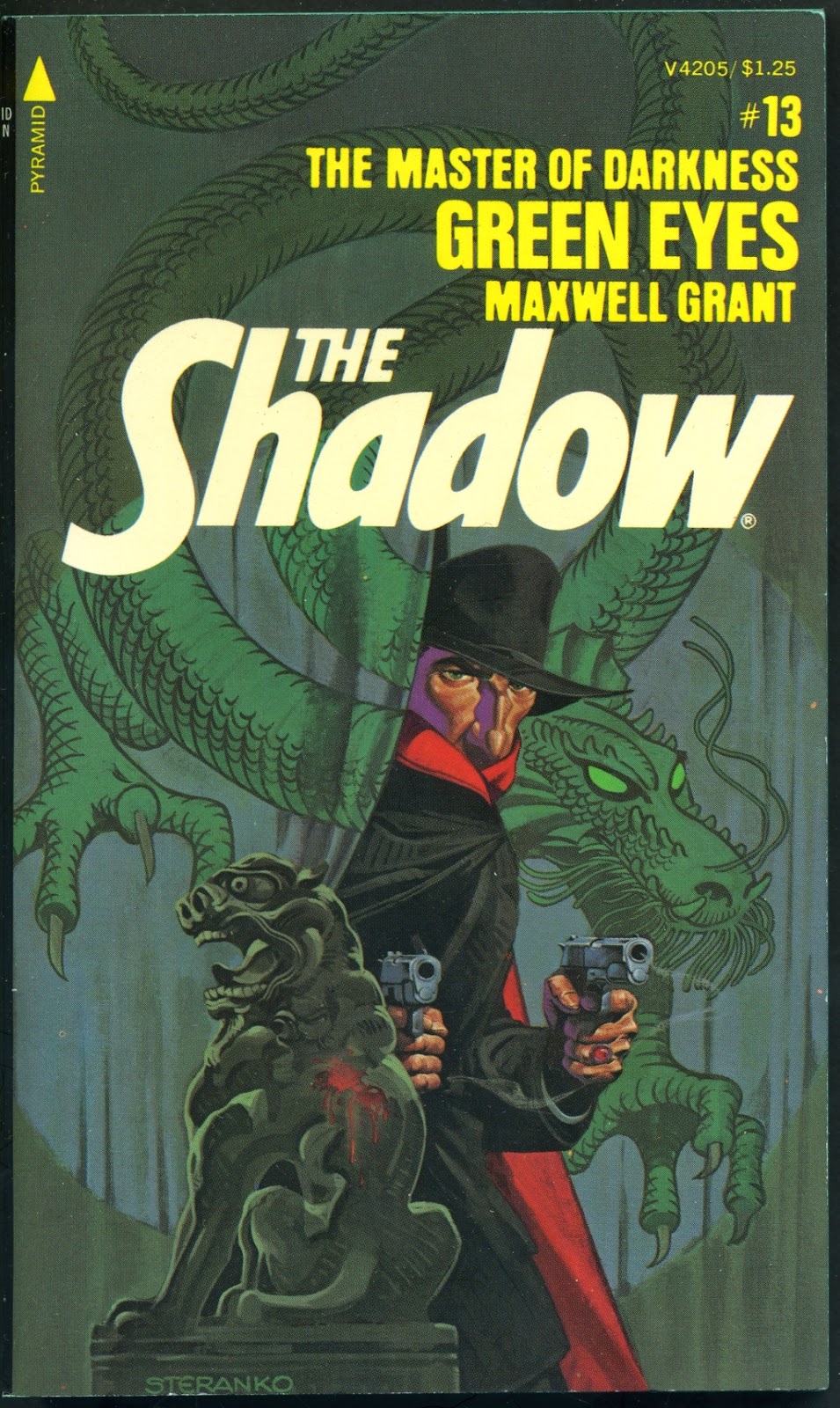 Cap'n's Comics: The Shadow Paperback Covers by Jim Steranko