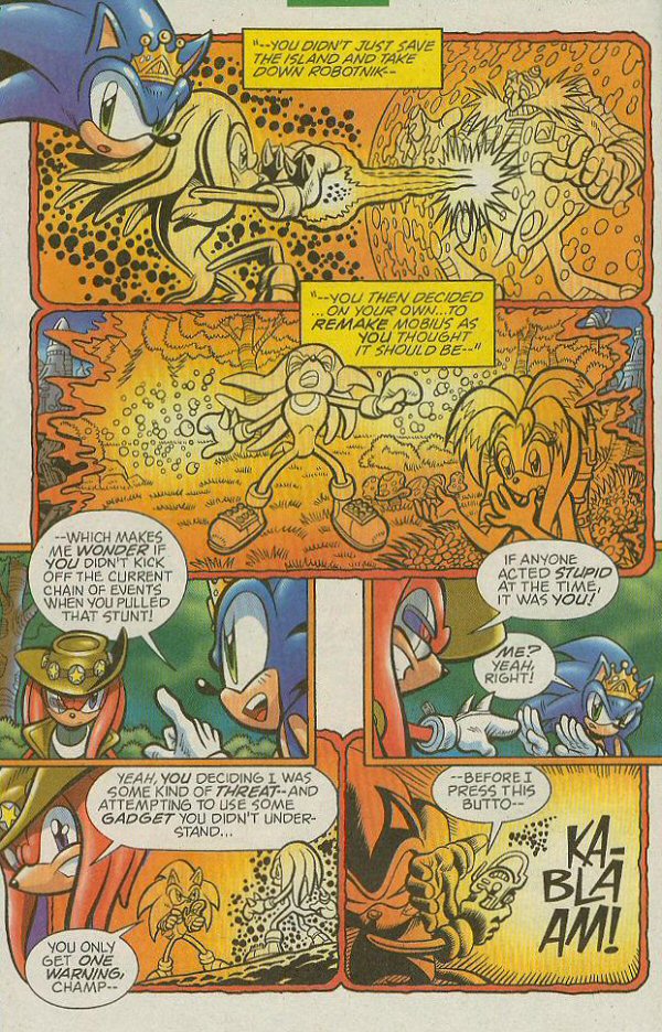 Locke, the father of Knuckles just died. I don't even know what to say ...