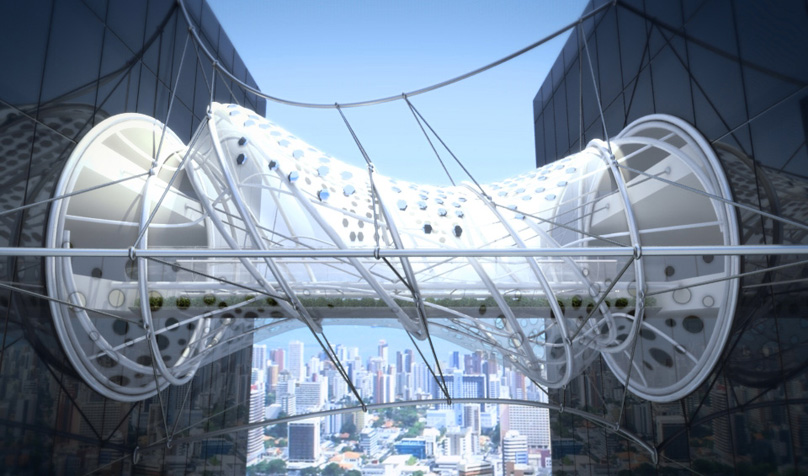 Bridge Museum: Dynamic ShapeShifting Helix Bridge